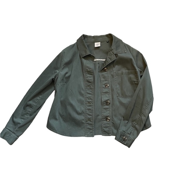 CAbi | Jackets & Coats | Cabi Army Green Jacket Size S | Poshmark